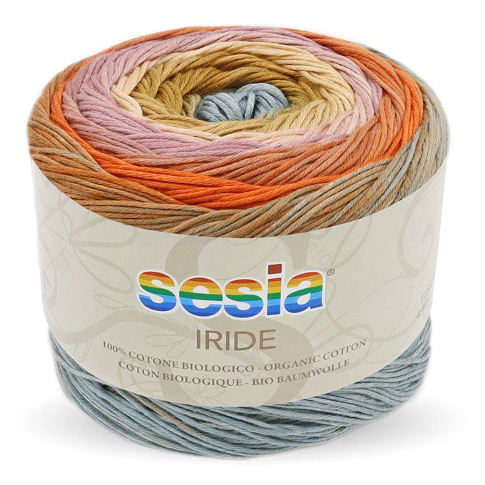 Sesia Iride 4ply – Organic Cotton Gradient Yarn | Knit World NZ