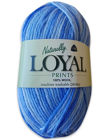 Naturally Loyal Prints 8ply – Self-Patterning Wool Yarn | Knit World